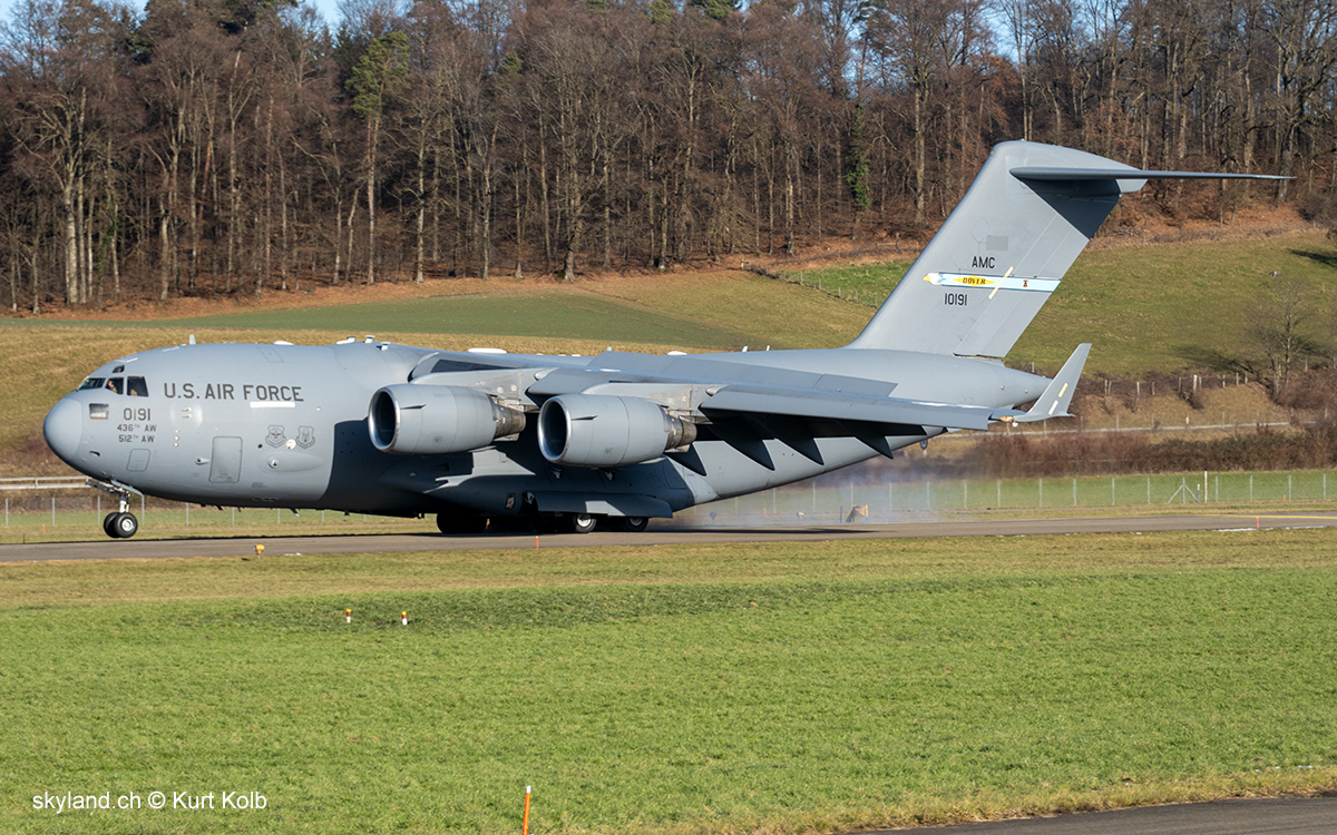 01-0191 United States Air Force C-17A – skyland.ch