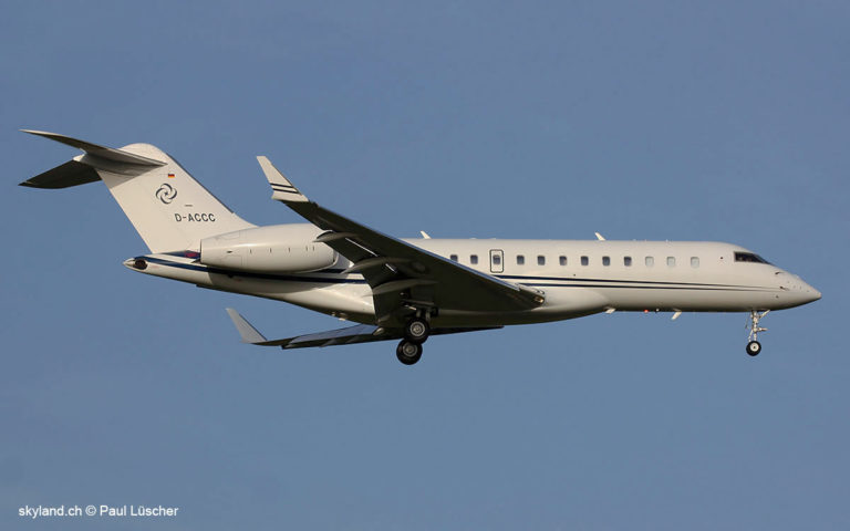 D-ACCC ACM Air Charter Global Express XRS – skyland.ch
